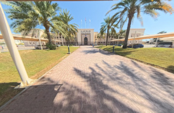 sohar university entrance مدخل جامعه صحار